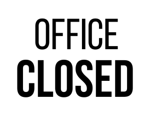 July 9th + 10th office closed